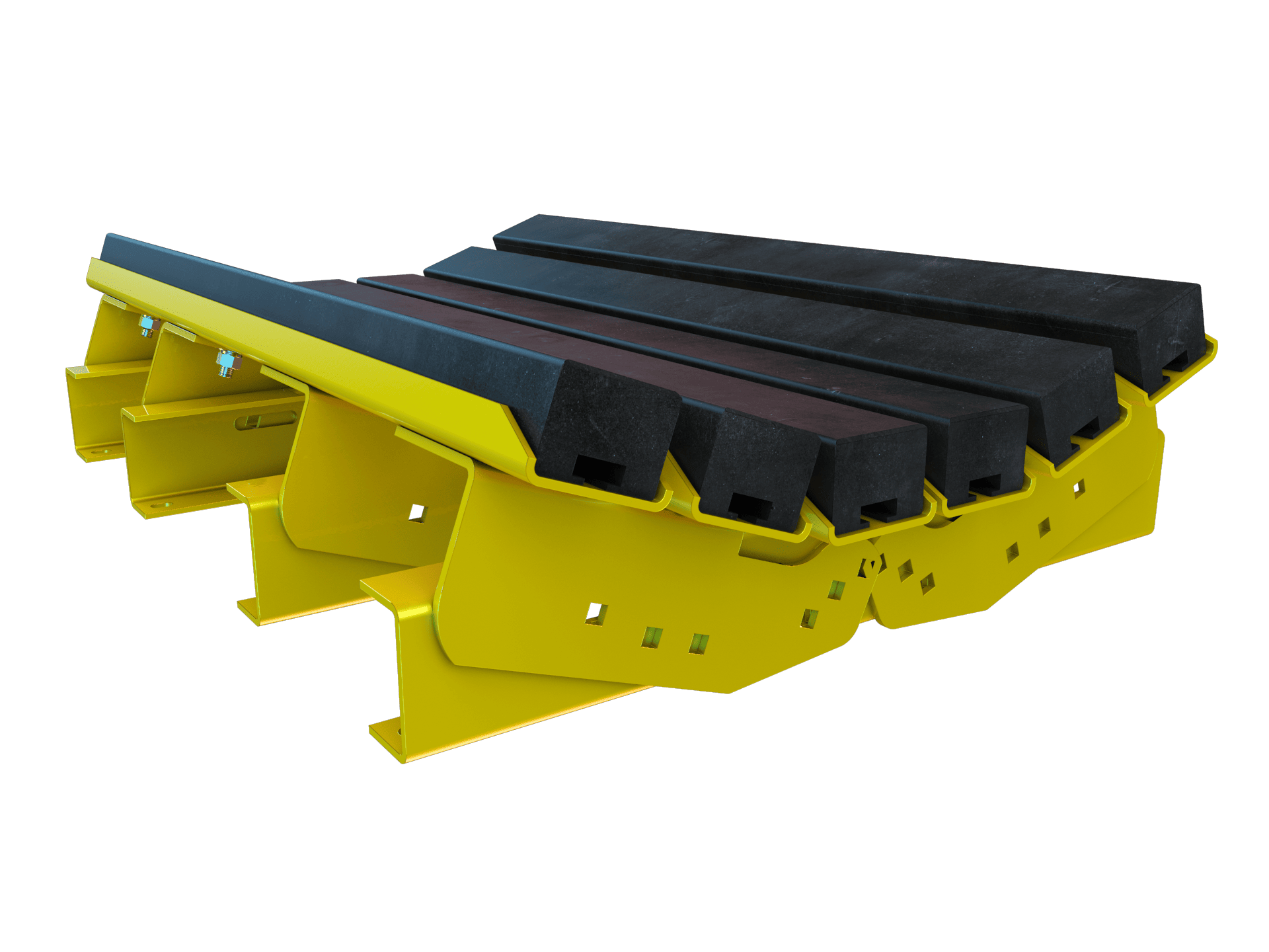 Conveyor impact bed replacements | Replacement impact beds